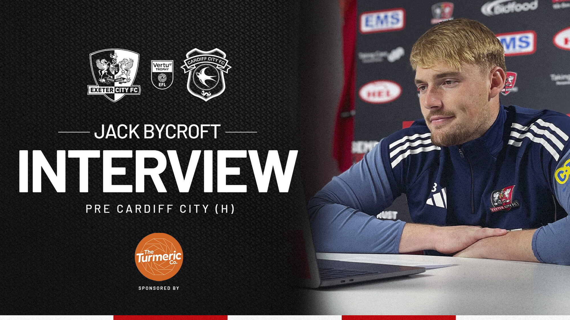 Jack Bycroft pre Cardiff City (H) | Exeter City F.C.